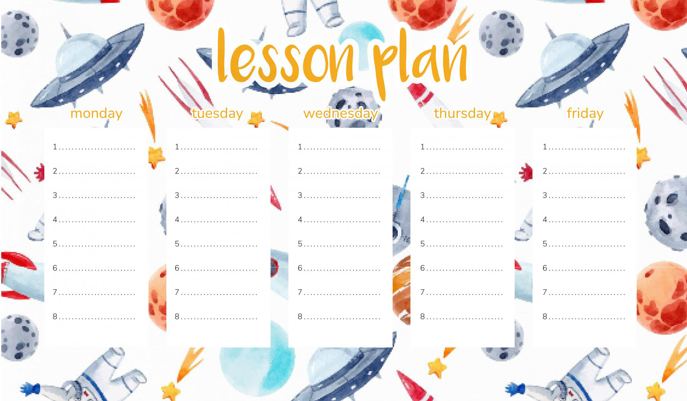 Wallvy Magnetic Lesson Plan Little Astronaut in Space | Wayfair.co.uk
