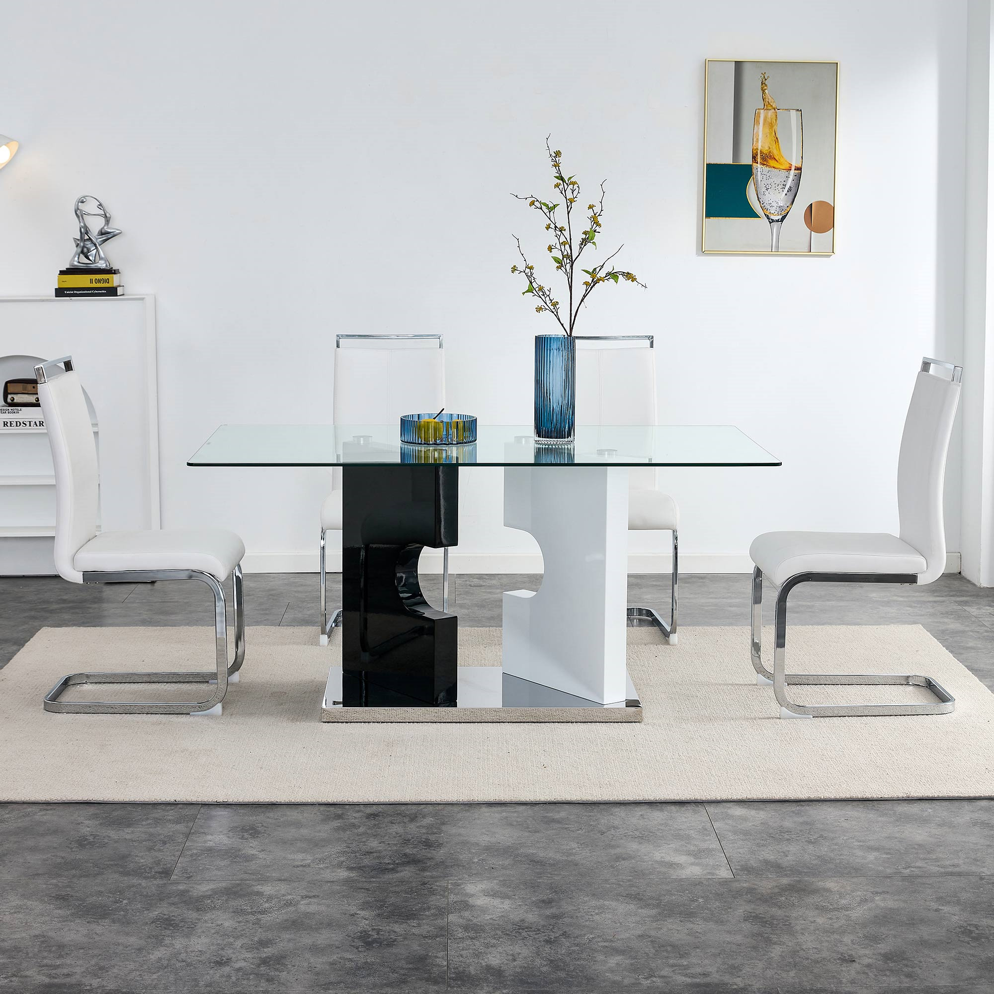 Wrought Studio™ Kaishon Rectangular,Dining room table,Kitchen table ...