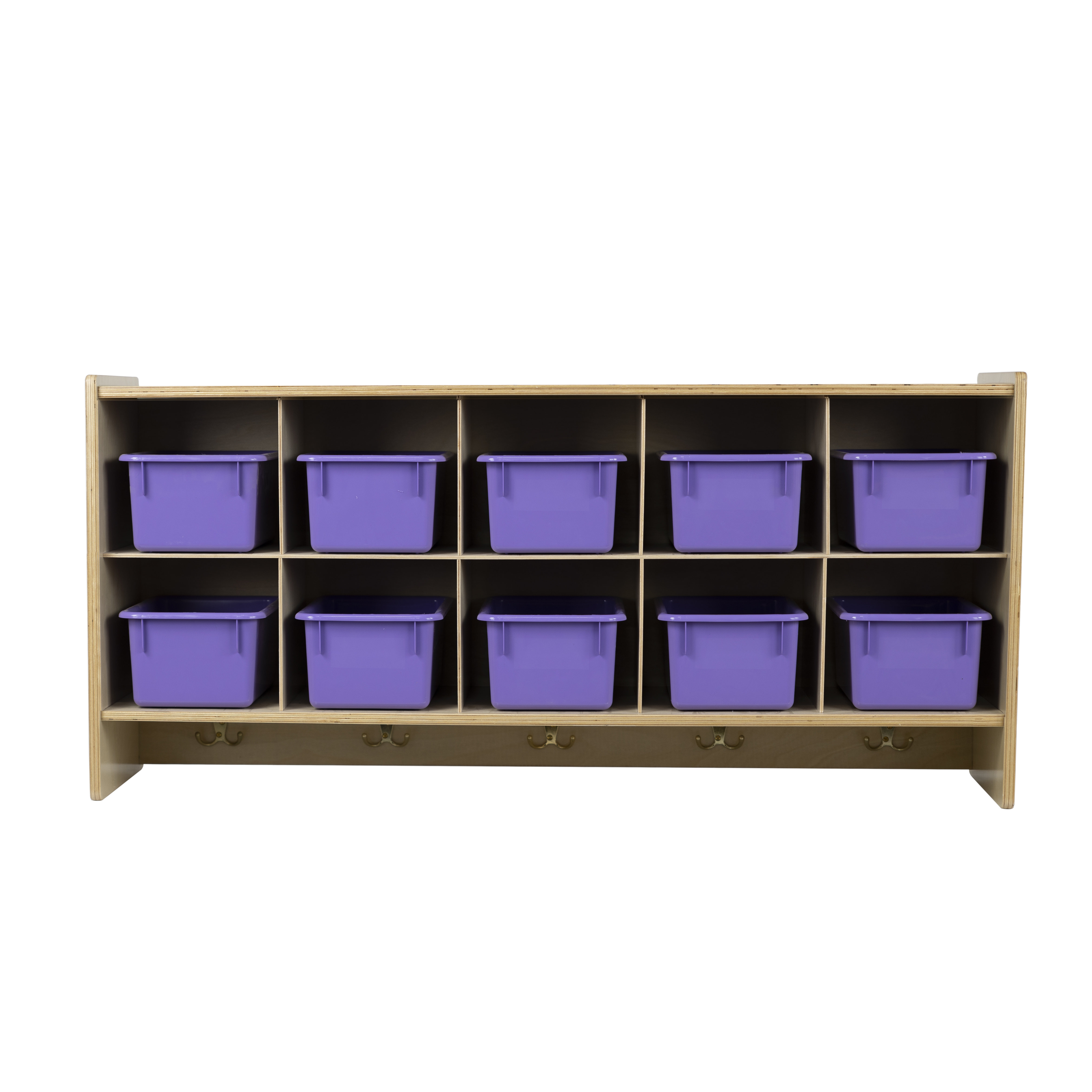RRI Goods 10 Compartment Solid Wood Cubby | Wayfair