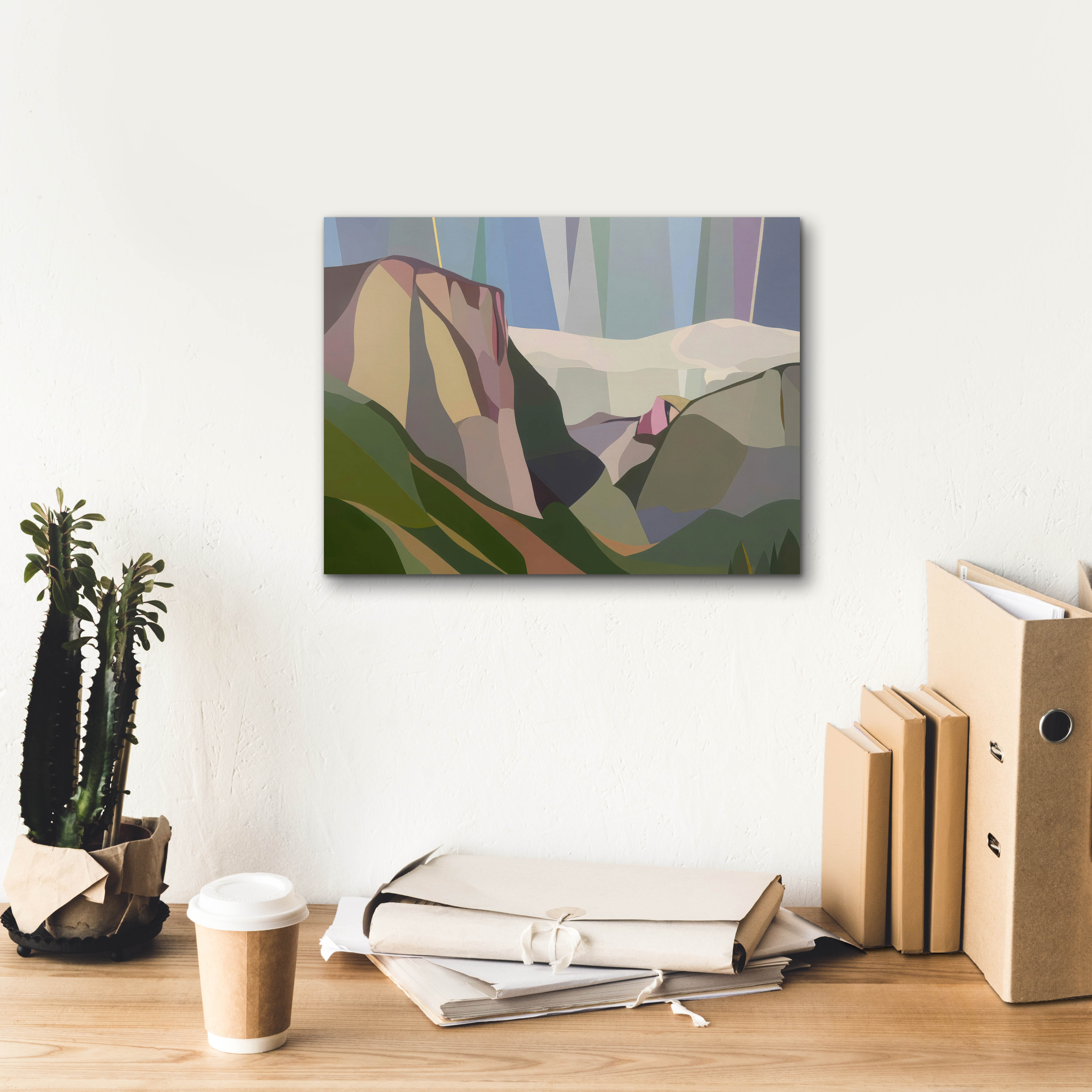 Ebern Designs 'Tunnel View' by Melba Browne Canvas Wall Art | Wayfair