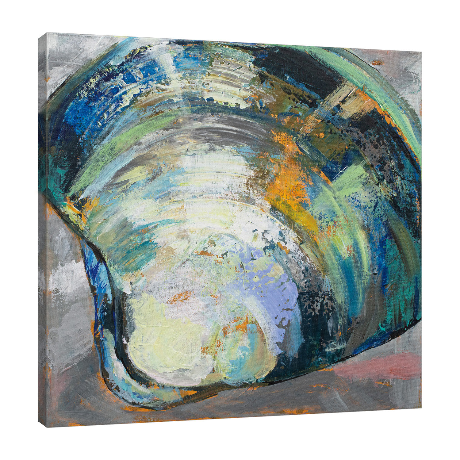 Jaxson Rea Clamshell Two by Jeanette Vertentes - Wrapped Canvas Print ...