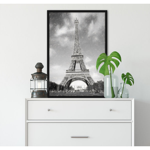 ClassicLiving Eiffel Tower, Paris - Single Picture Frame Print ...