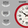 Sharp Wall Clock, Silent Non Ticking, Battery Operated | Wayfair