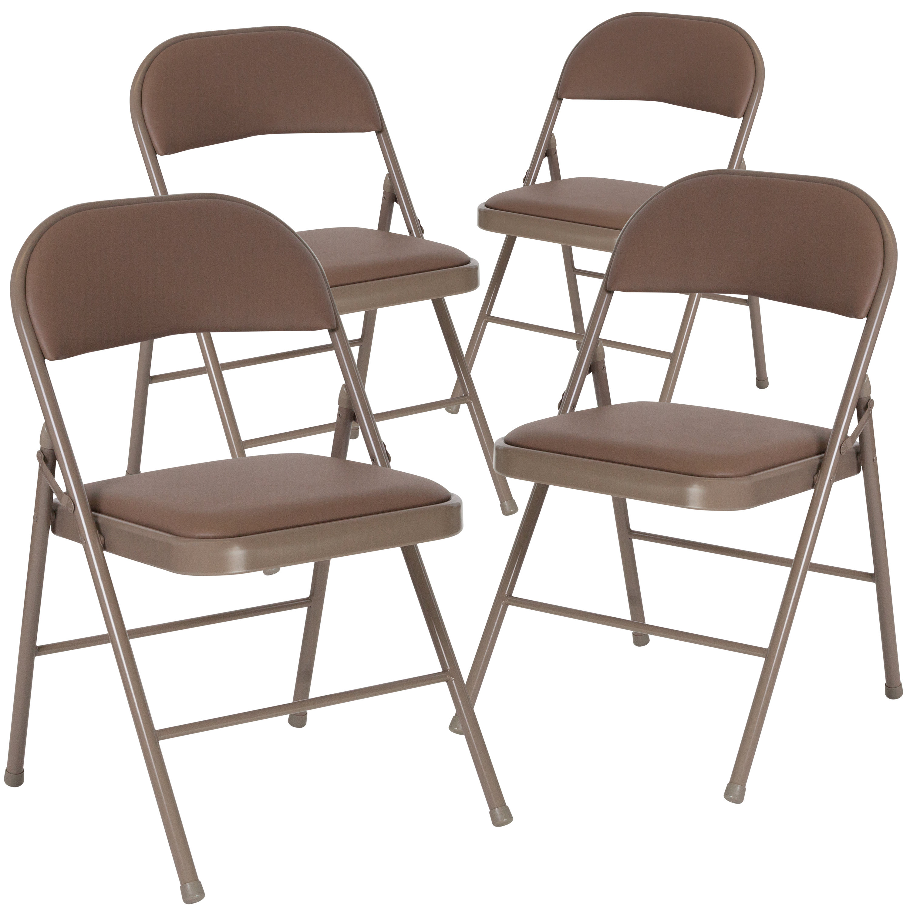 Inbox Zero Vinyl Banquet Folding Chair & Reviews | Wayfair