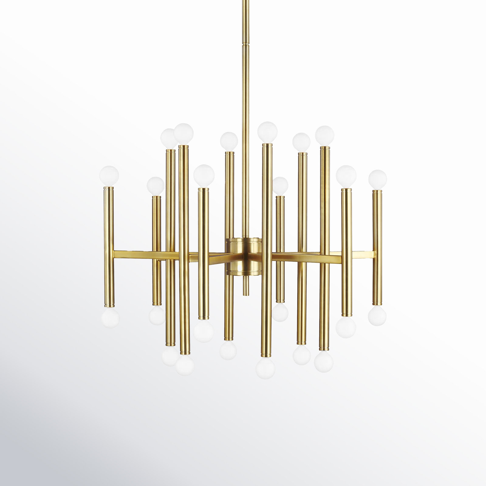 Wade Logan® Avron 24 - Light Unique Modern Linear Chandelier by Thomas ...