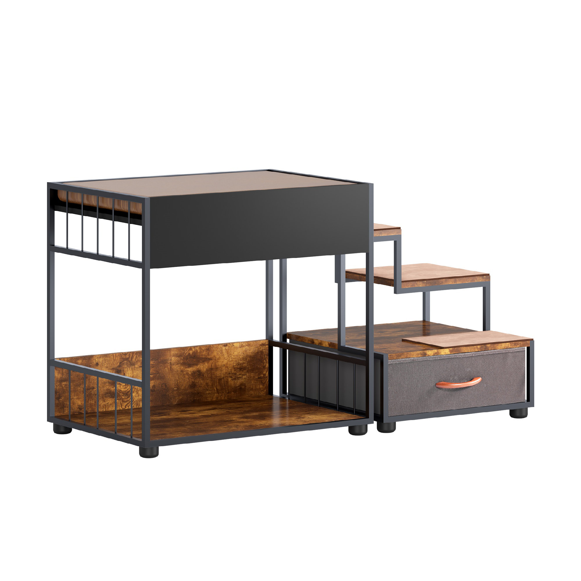 stambord Pet Step Window Perch,Bunk Beds Window Perch For Dogs Bedside ...