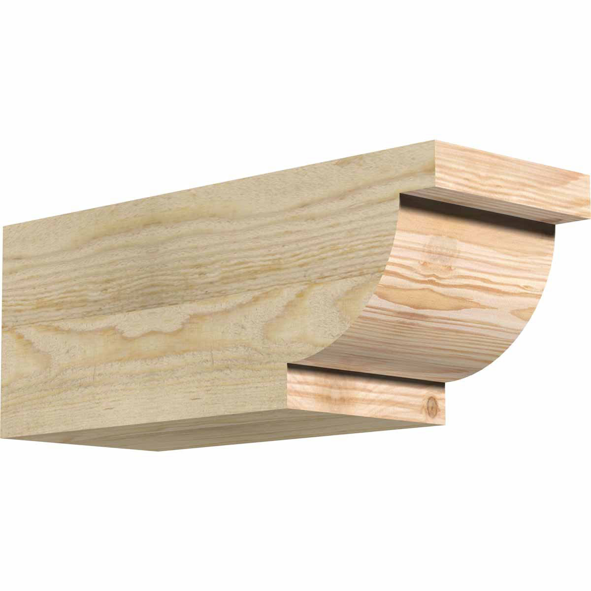 Ekena Millwork Alpine Rough Sawn Rafter Tail | Wayfair