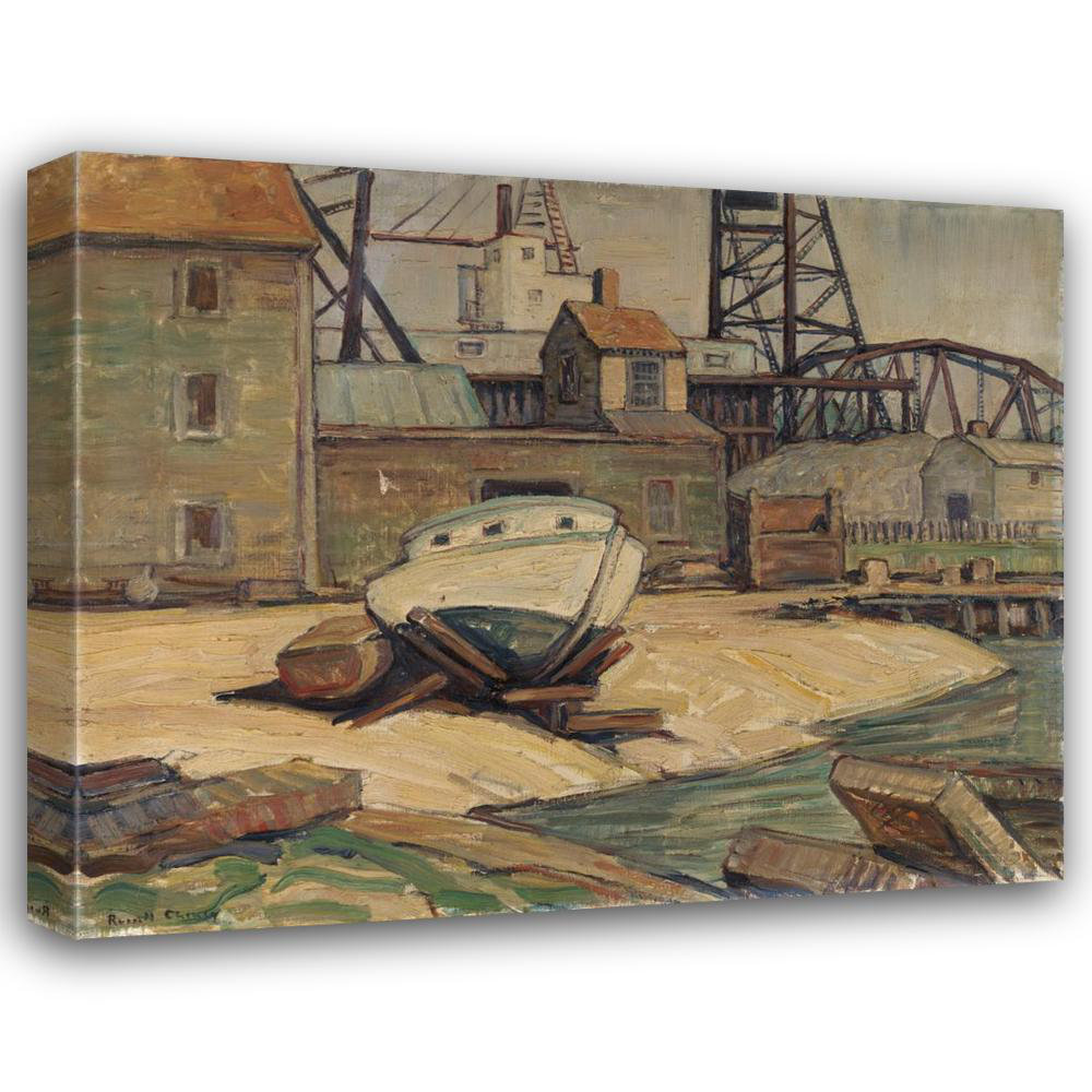 Alcott Hill® "Hauled Up" by Russell Cheney - Gallery Wrap Canvas Wall ...