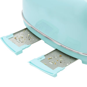 HADEN Turquoise Stainless Steel Heritage Toaster & 1.7 Liter Electric ...
