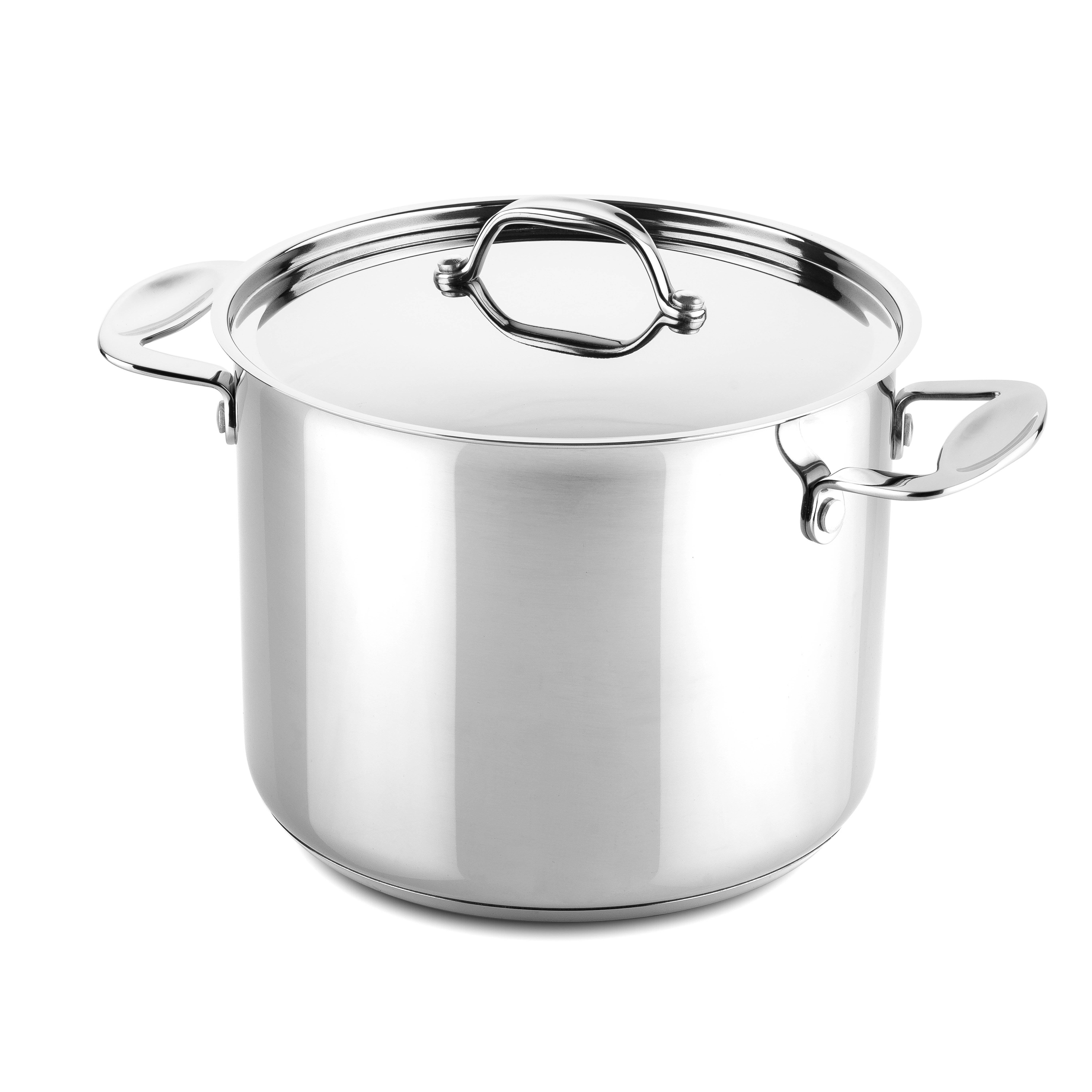 MEPRA Deep Pot with Lid Cm 22 Glamour Stone Stainless Steel & Reviews ...