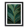 17 Stories Aarvi Fern Leaf Classic Art Vol.5 - Picture Frame Print ...