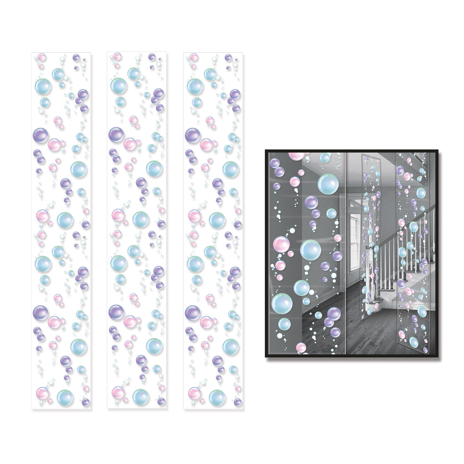 Beistle Bubble Party Panels - Pack of 12 | Wayfair