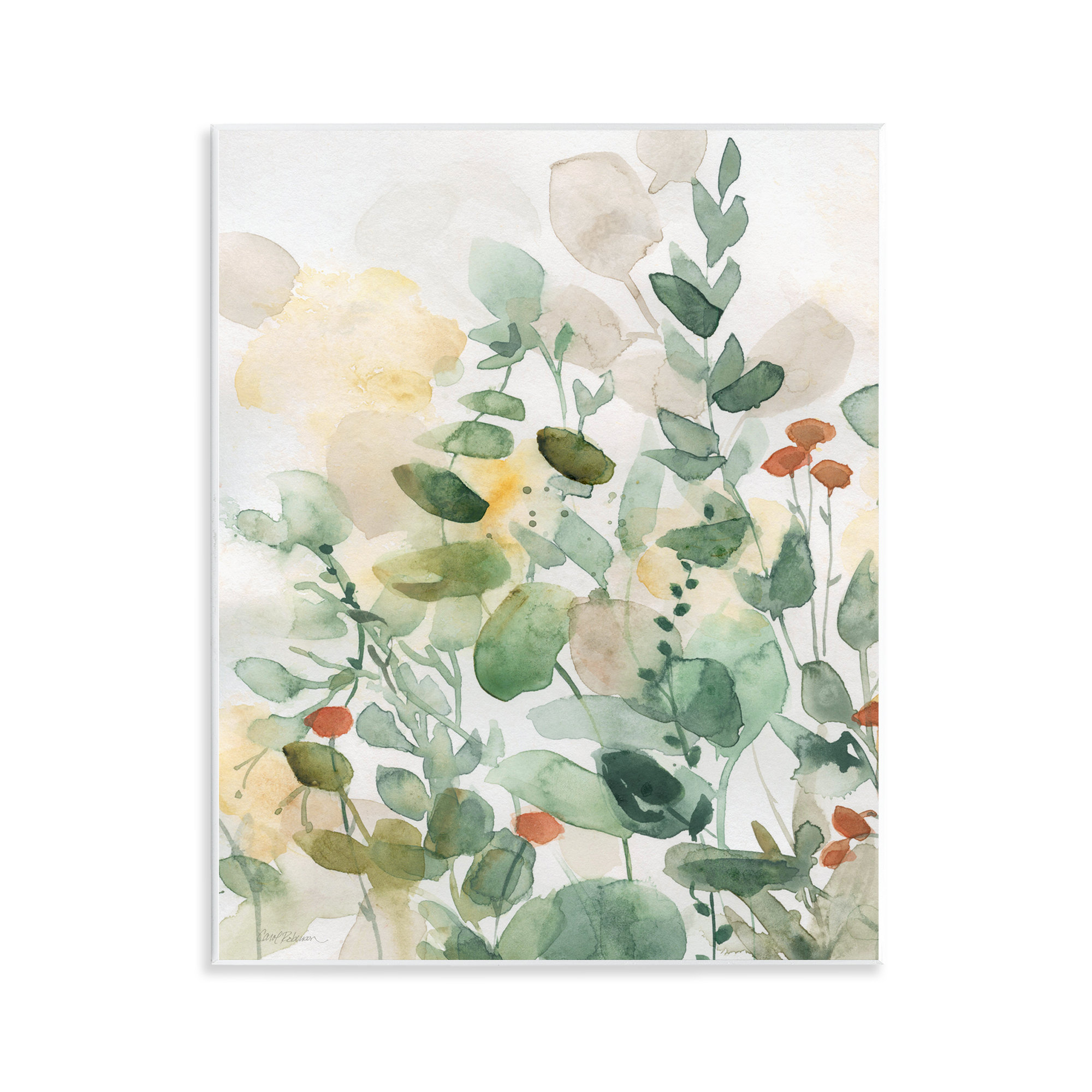 Dakota Fields Opaque Layered Leaves Wall Plaque Art by Carol Robinson ...