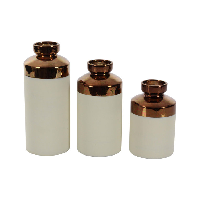 CosmoLiving by Cosmopolitan 3 Piece Table Vase Set & Reviews | Wayfair