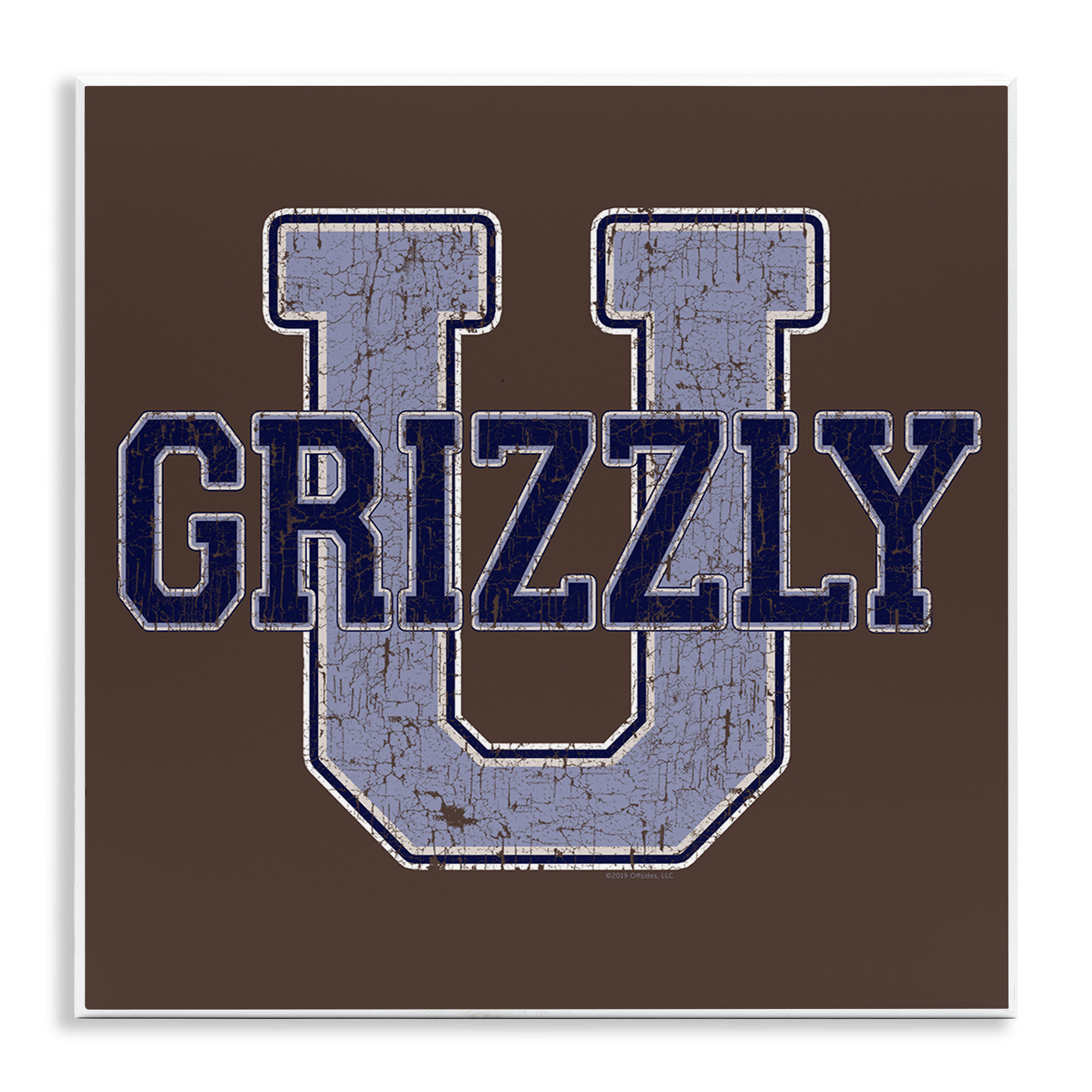 Ophelia & Co. Grizzly U College University Wall Plaque Art by Spirit ...