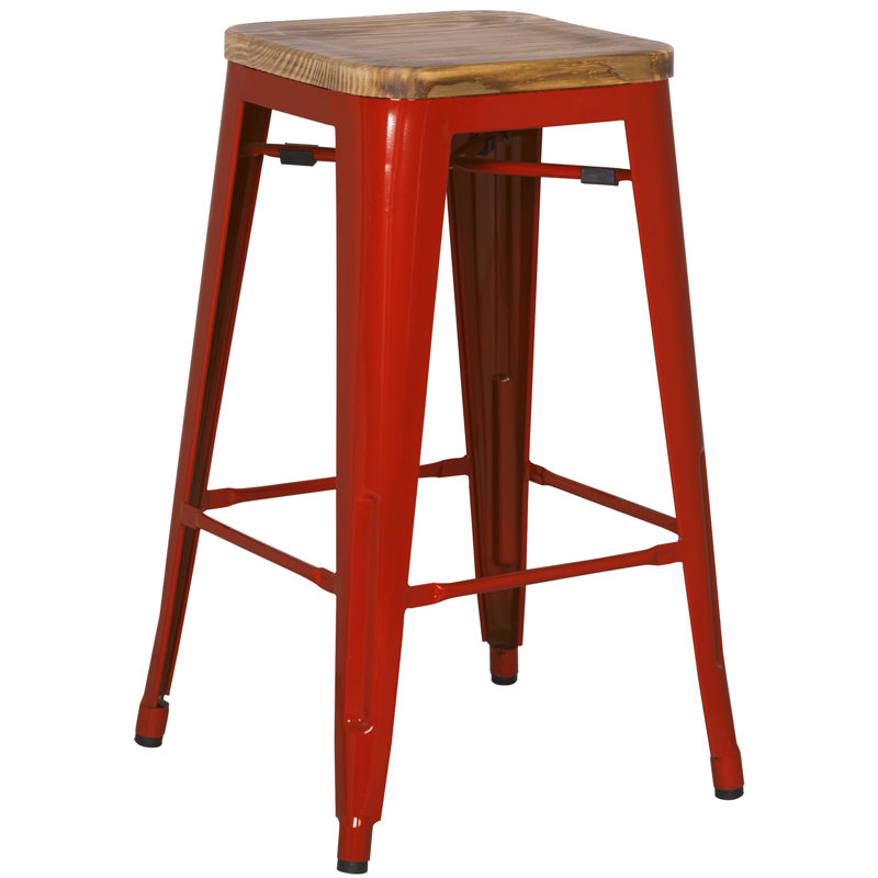 Trent Austin Design® Nesbit Solid Wood Stool & Reviews | Wayfair