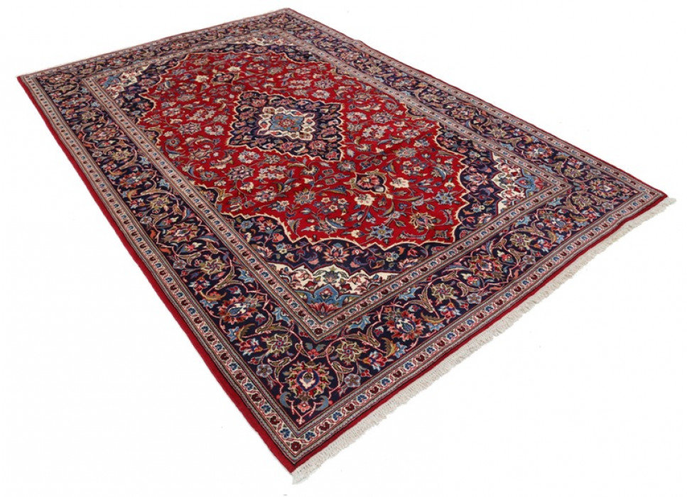 Bloomsbury Market Dorma One-of-a-Kind 6'7"x9'11" Wool Area Rug Red ...