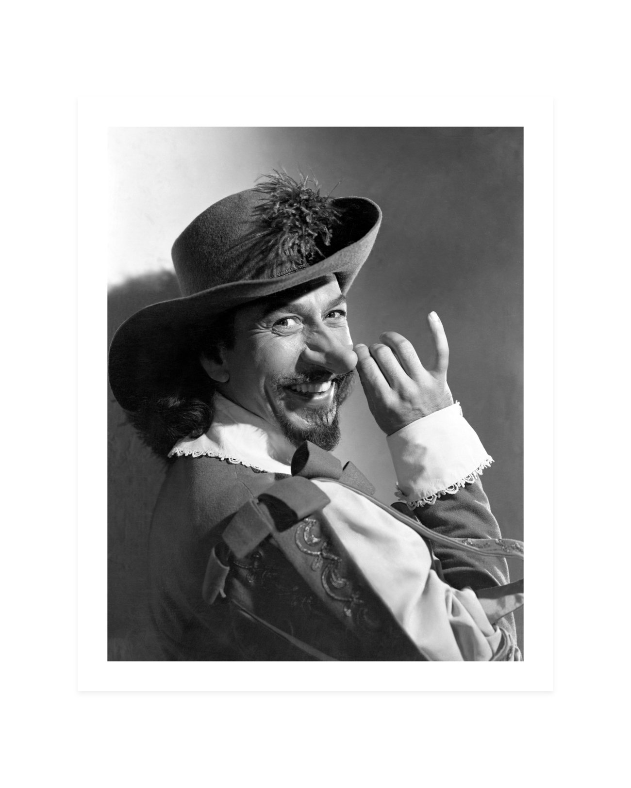 Globe Photos Entertainment & Media Smiling Jose Ferrer in Cyrano De ...