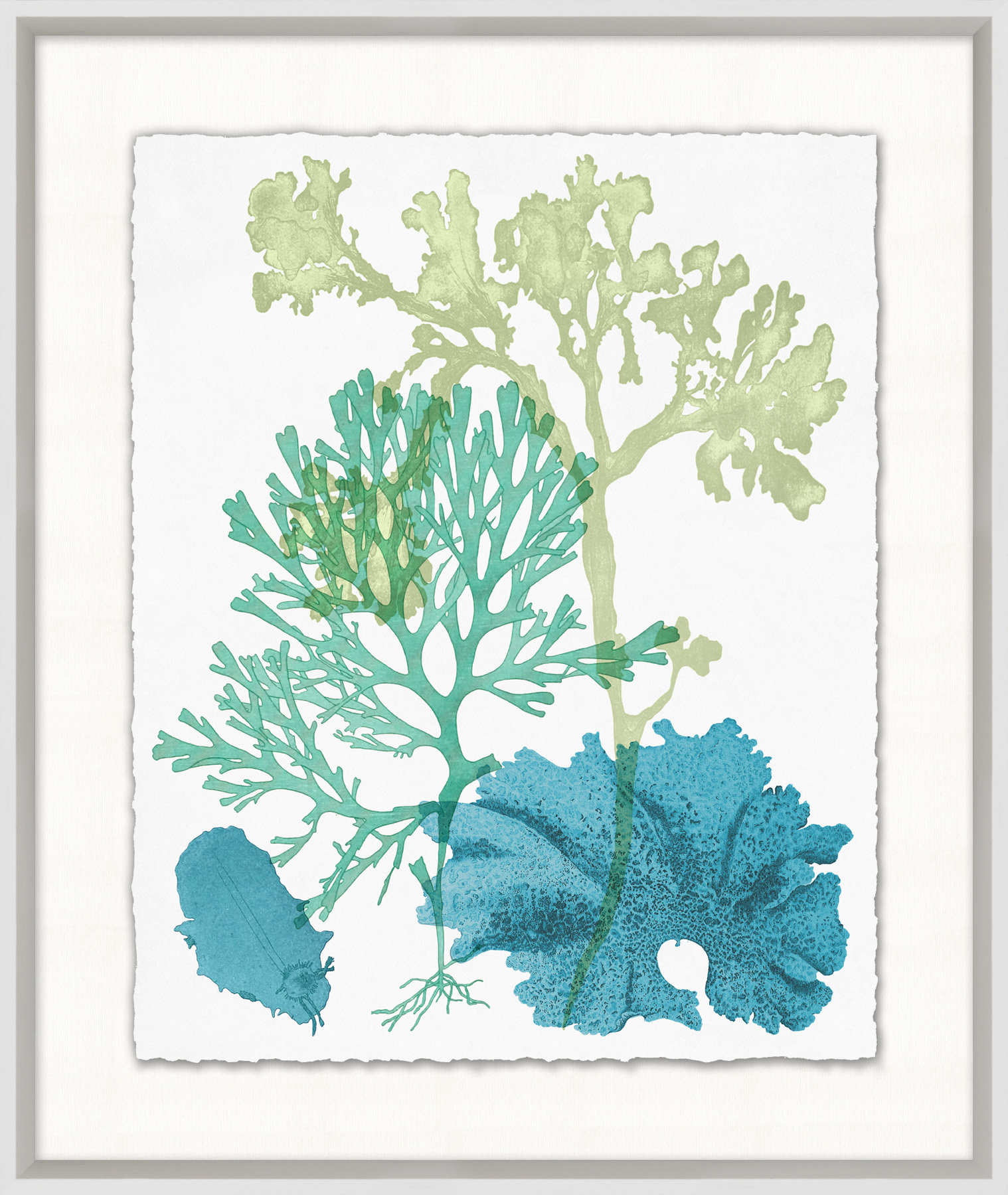 Wendover Art Group Deep Sea Kelp 7 - Picture Frame Painting | Perigold