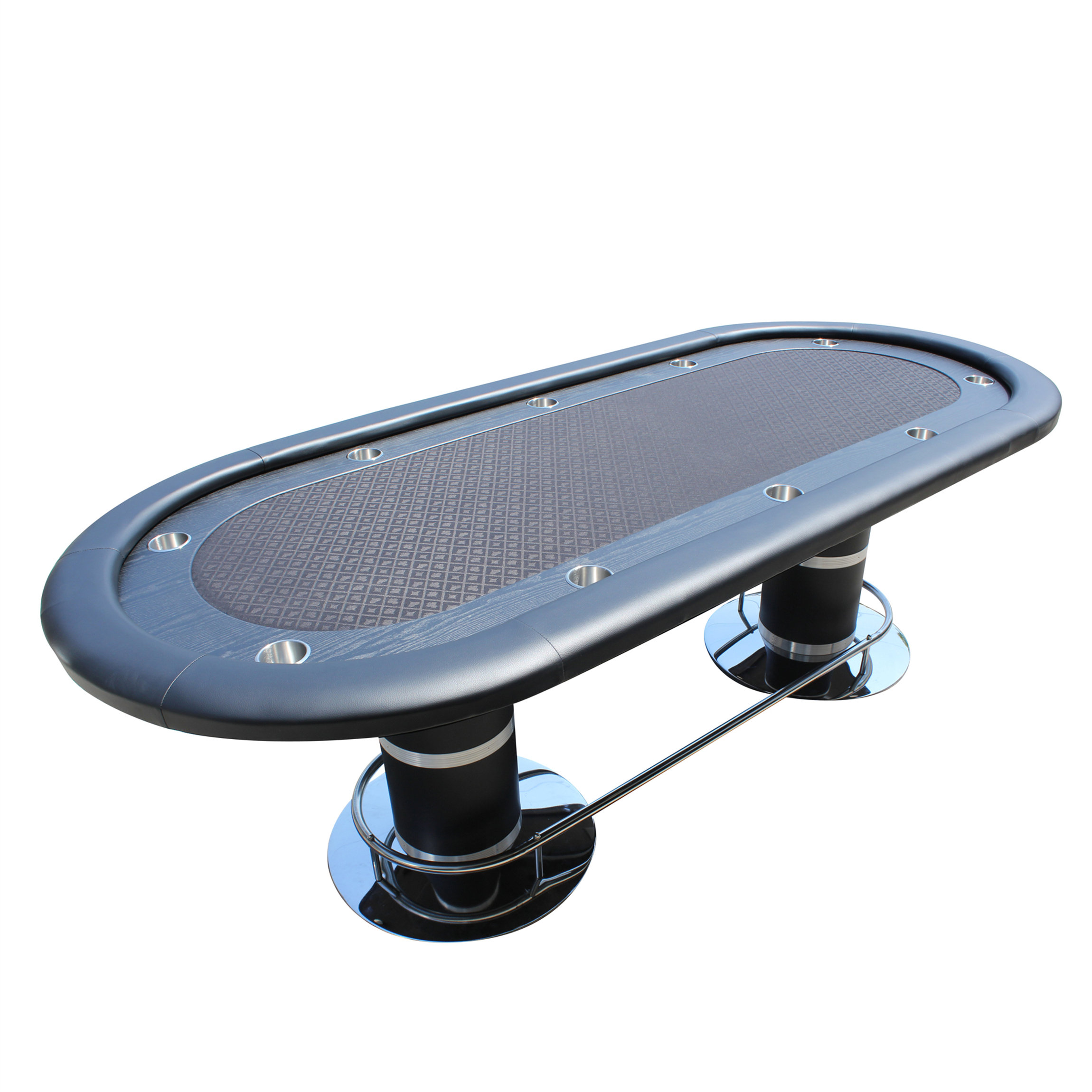 INO Design 96-Inch Poker Table For Texas Holdem Casino Game With ...