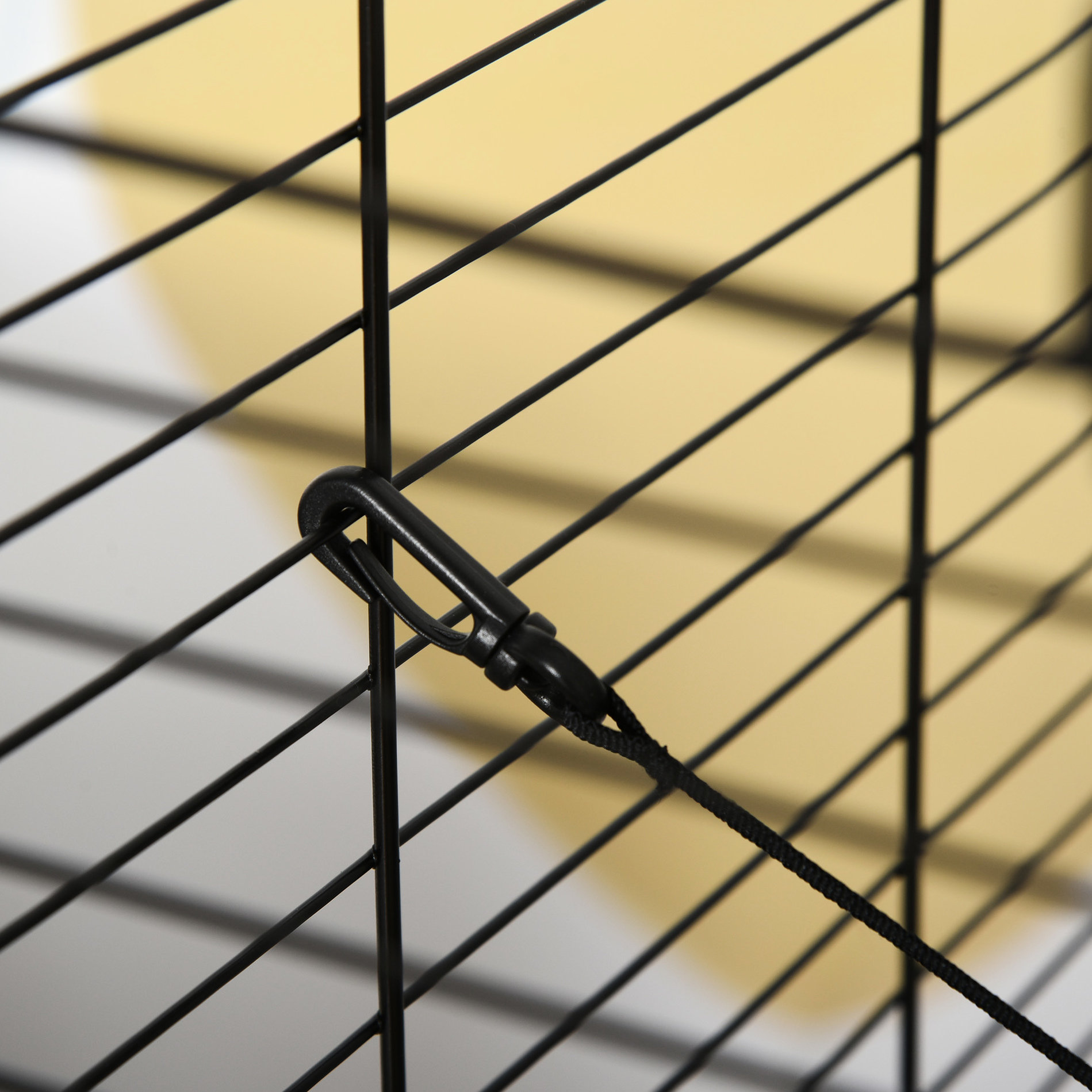 Tucker Murphy Pet™ 42" Small Pet Cage, Black - Equipped With Wheels ...