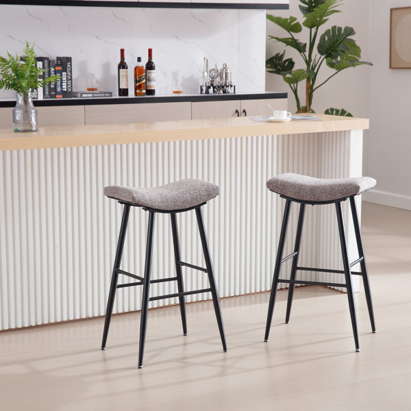 George Oliver Kyian Swivel Stool | Wayfair