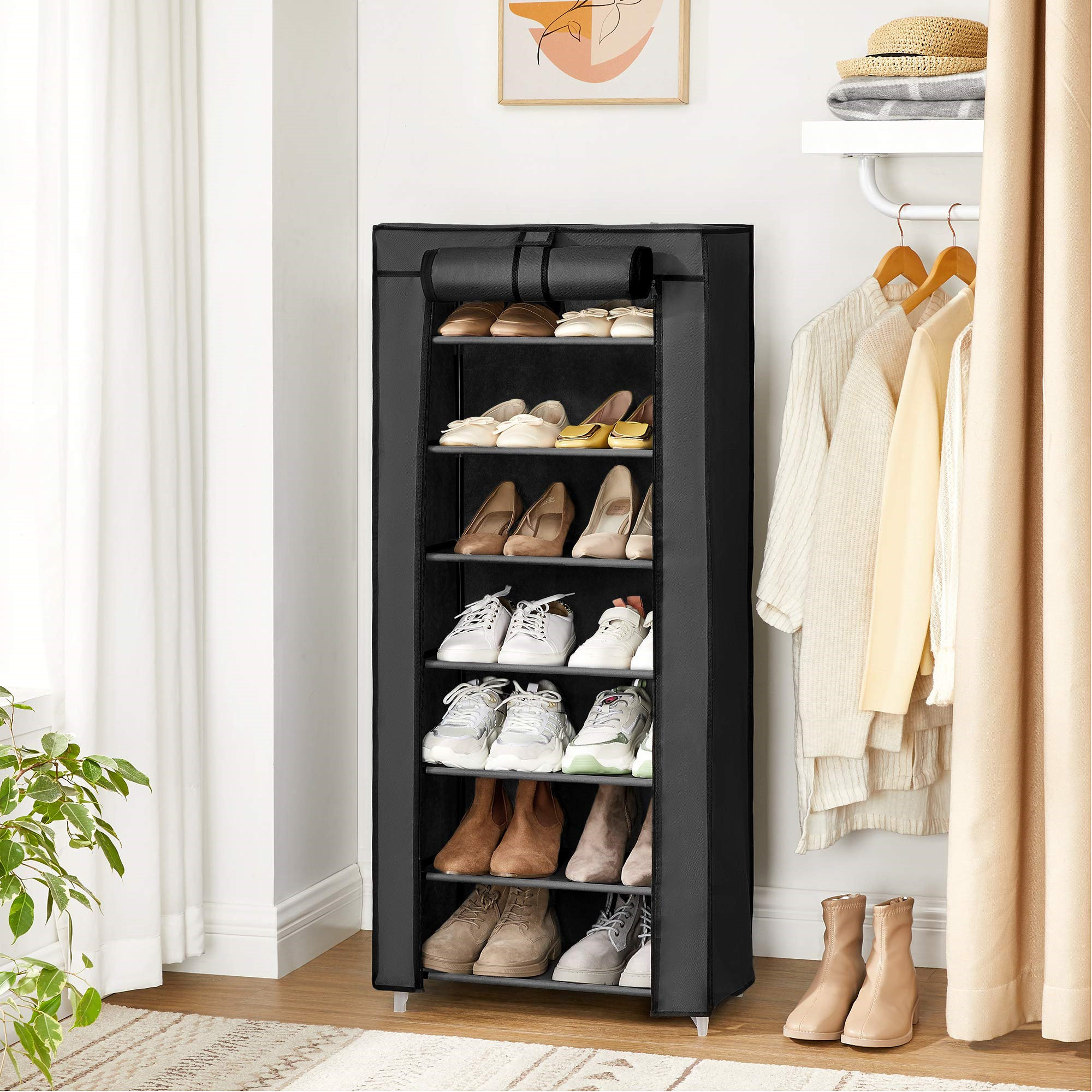 Rebrilliant 24 Pair Shoe Rack | Wayfair.co.uk