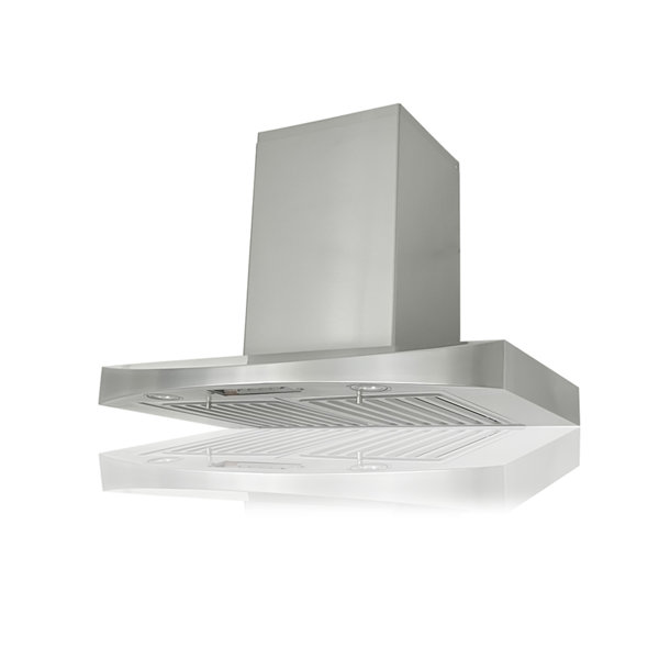 Kobe Range Hoods 36" Stainless Steel 700 CFM Ducted (Vented) Wall Range ...