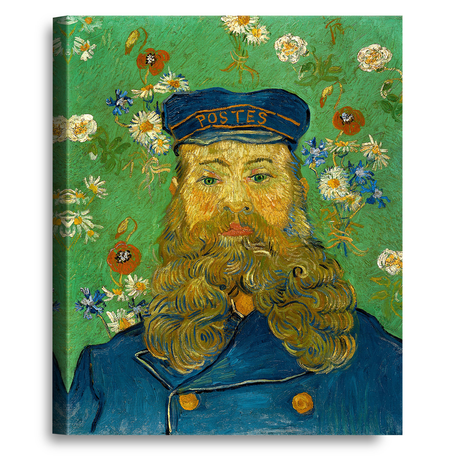 Charlton Home Portrait of Joseph Roulin by Vincent Van Gogh. The World ...