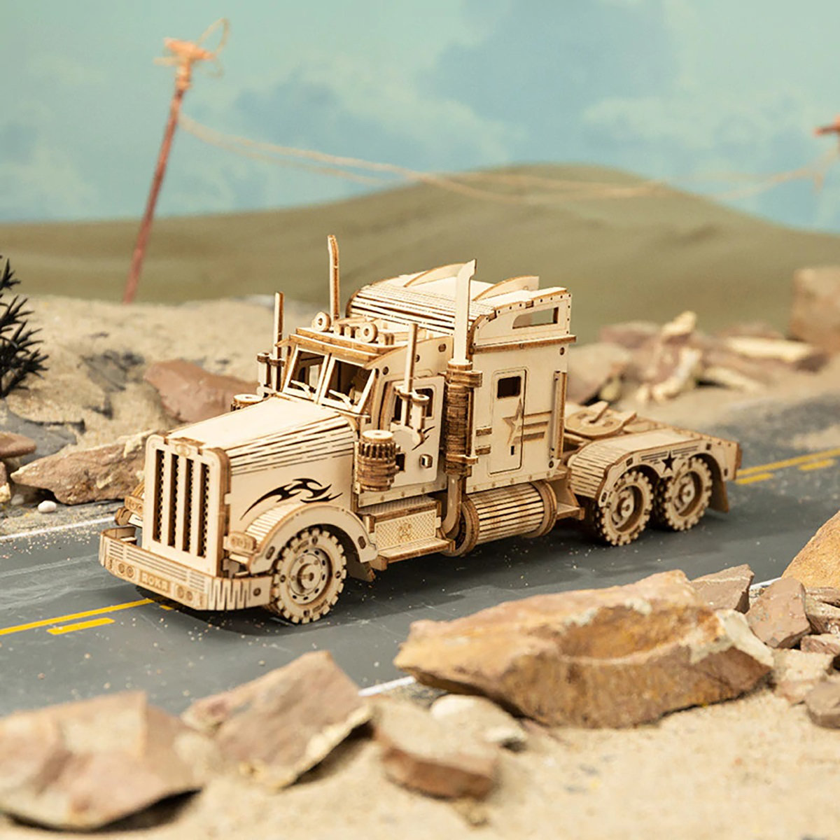 Flash Popup Big Rig Truck Puzzle | Wayfair