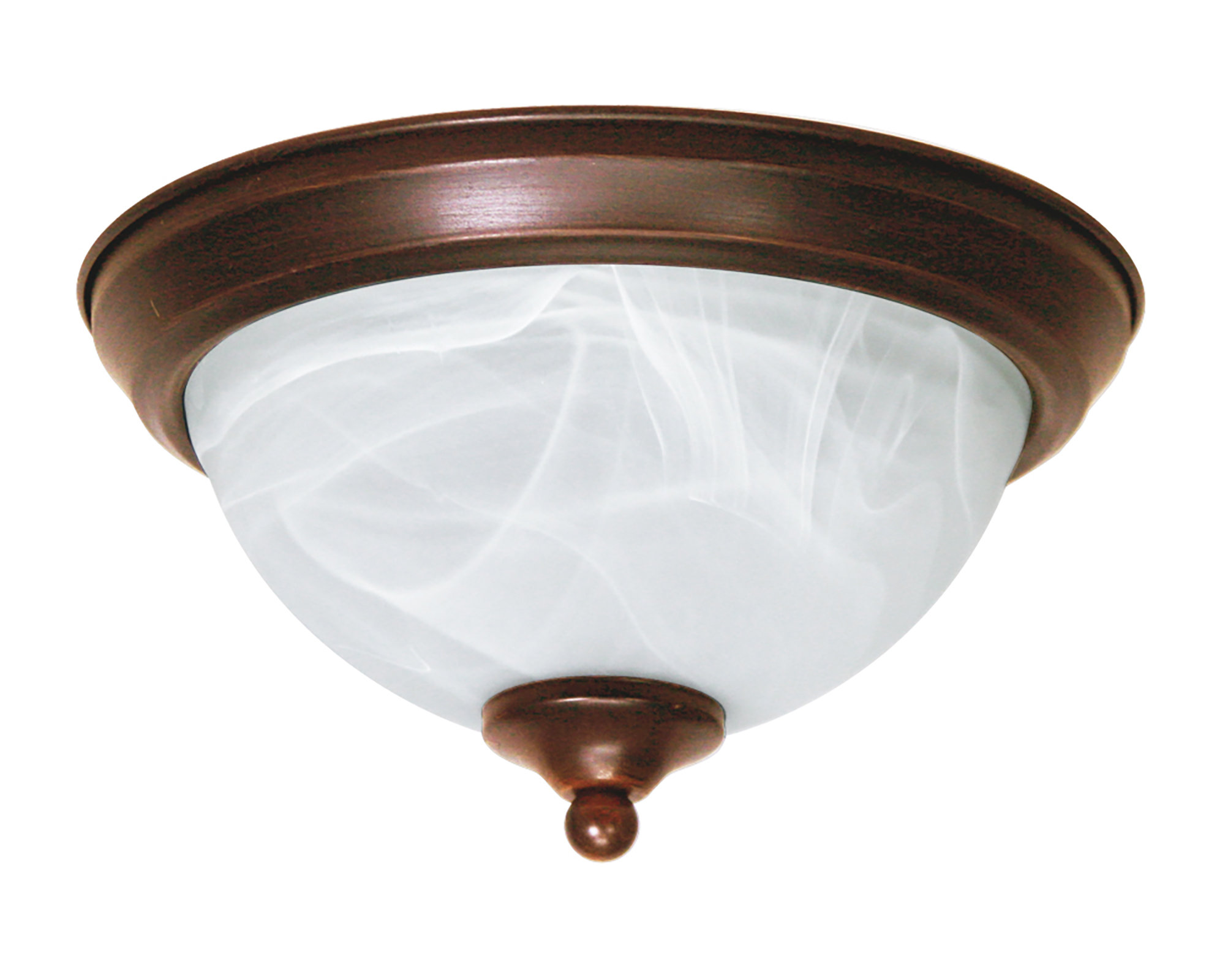 Efficient Lighting 1 - Light 10" Simple Bowl Flush Mount | Wayfair