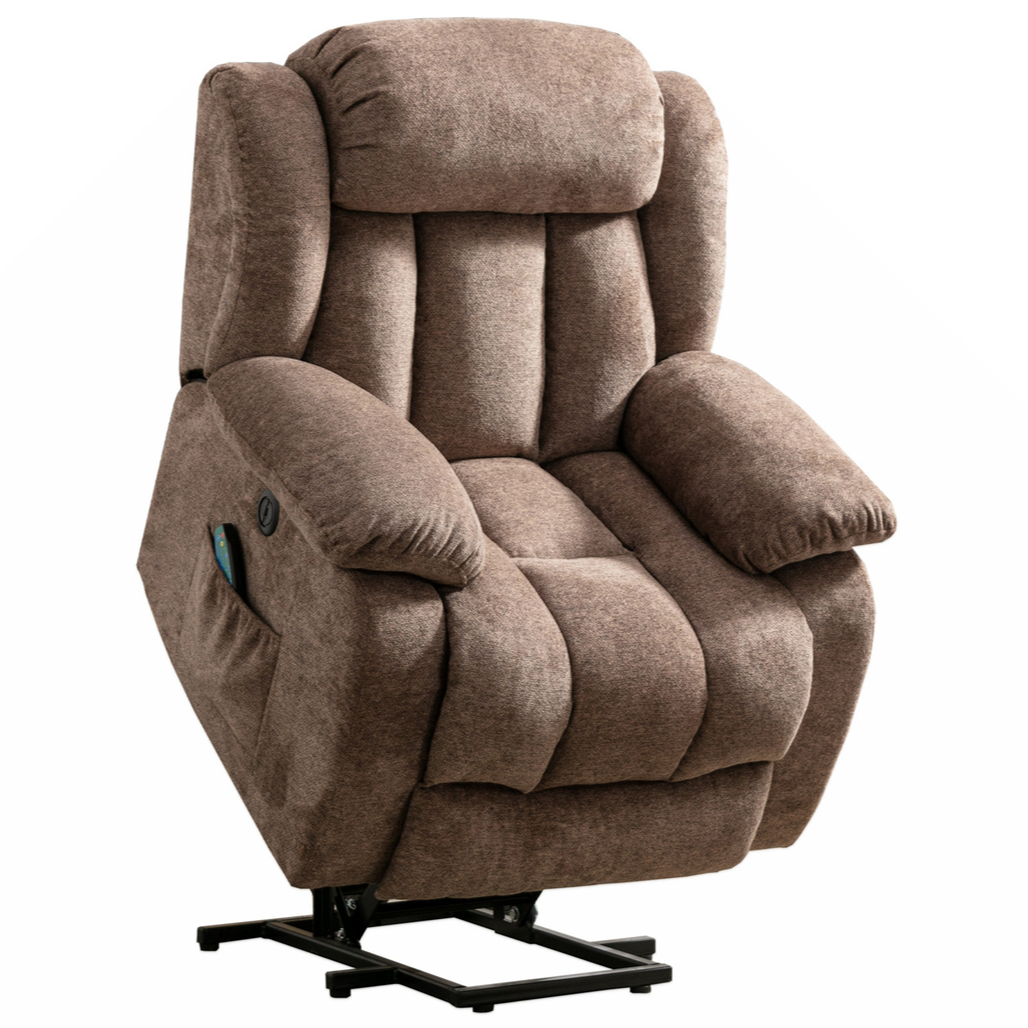 Latitude Run® Keithan Upholstered Lift Assist Recliner | Wayfair