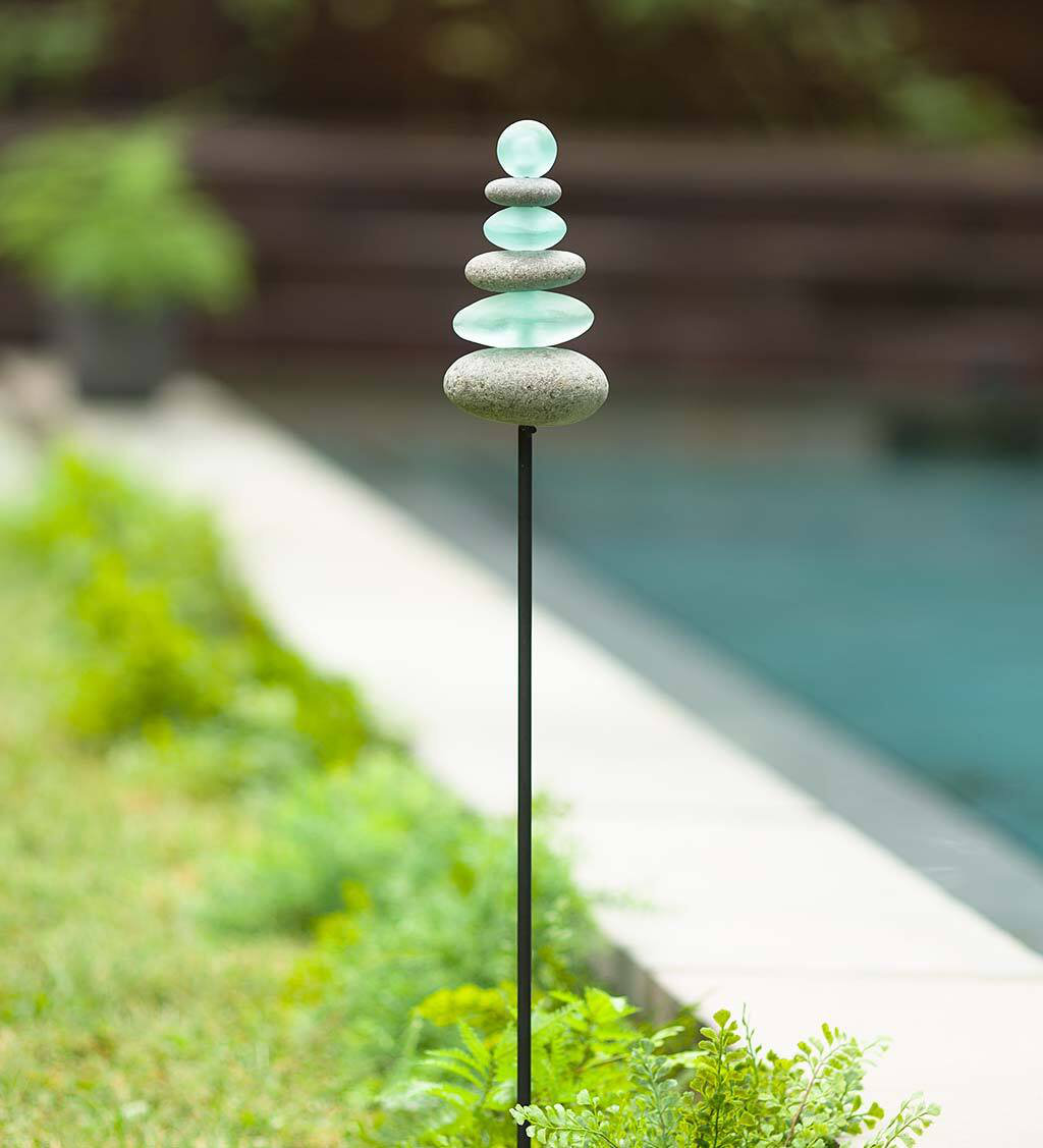 Arlmont & Co. Lashavia Stone Garden Stake | Wayfair