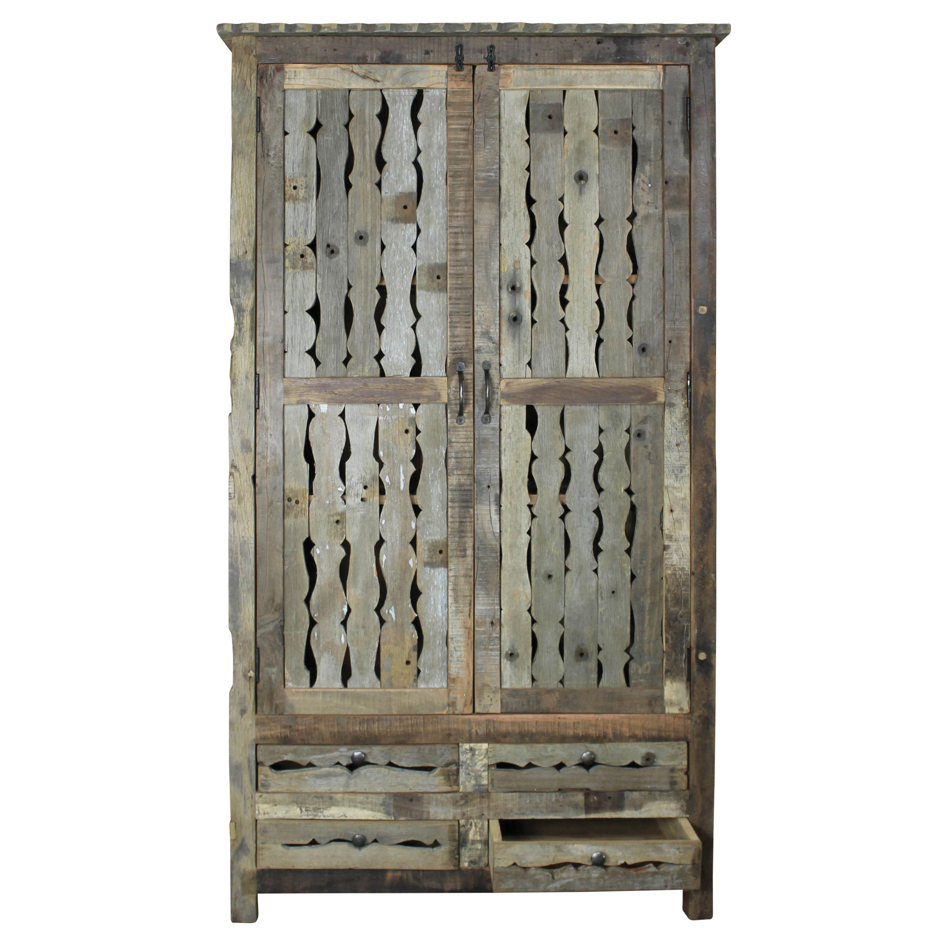 AREOhome Marlane Rustic Armoire | Wayfair