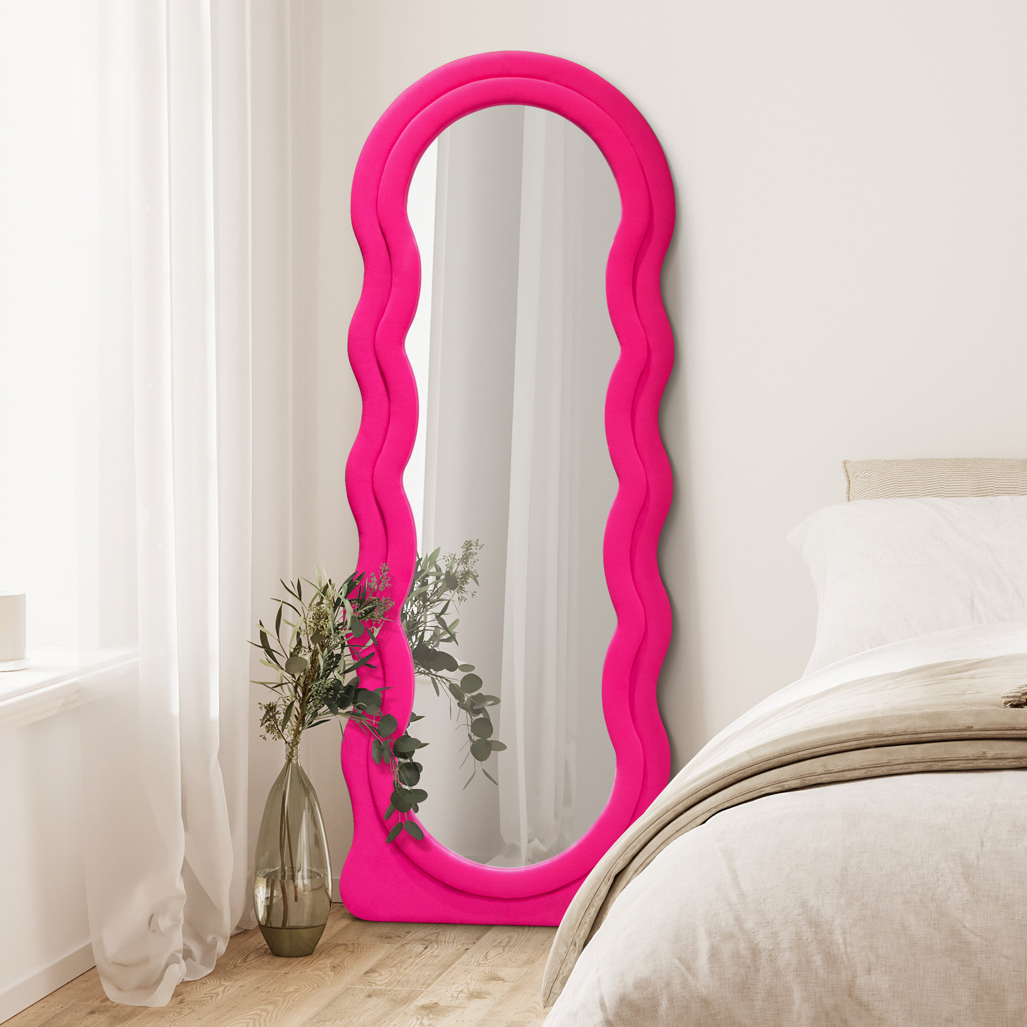 Ivy Bronx Irregular Wavy Mirror & Reviews - Wayfair Canada