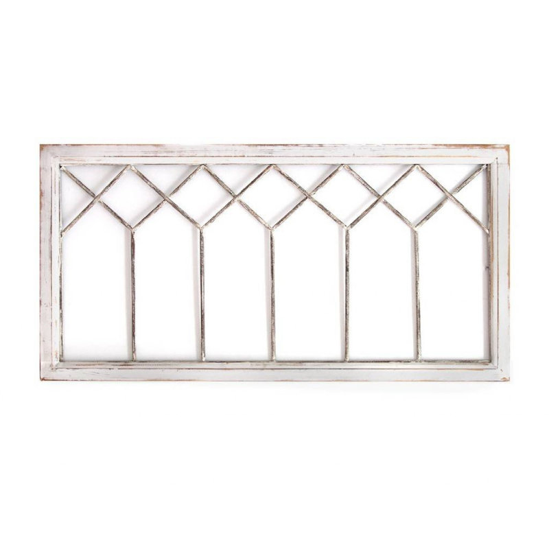 Rosalind Wheeler Distressed Window Panel Wall Décor & Reviews | Wayfair