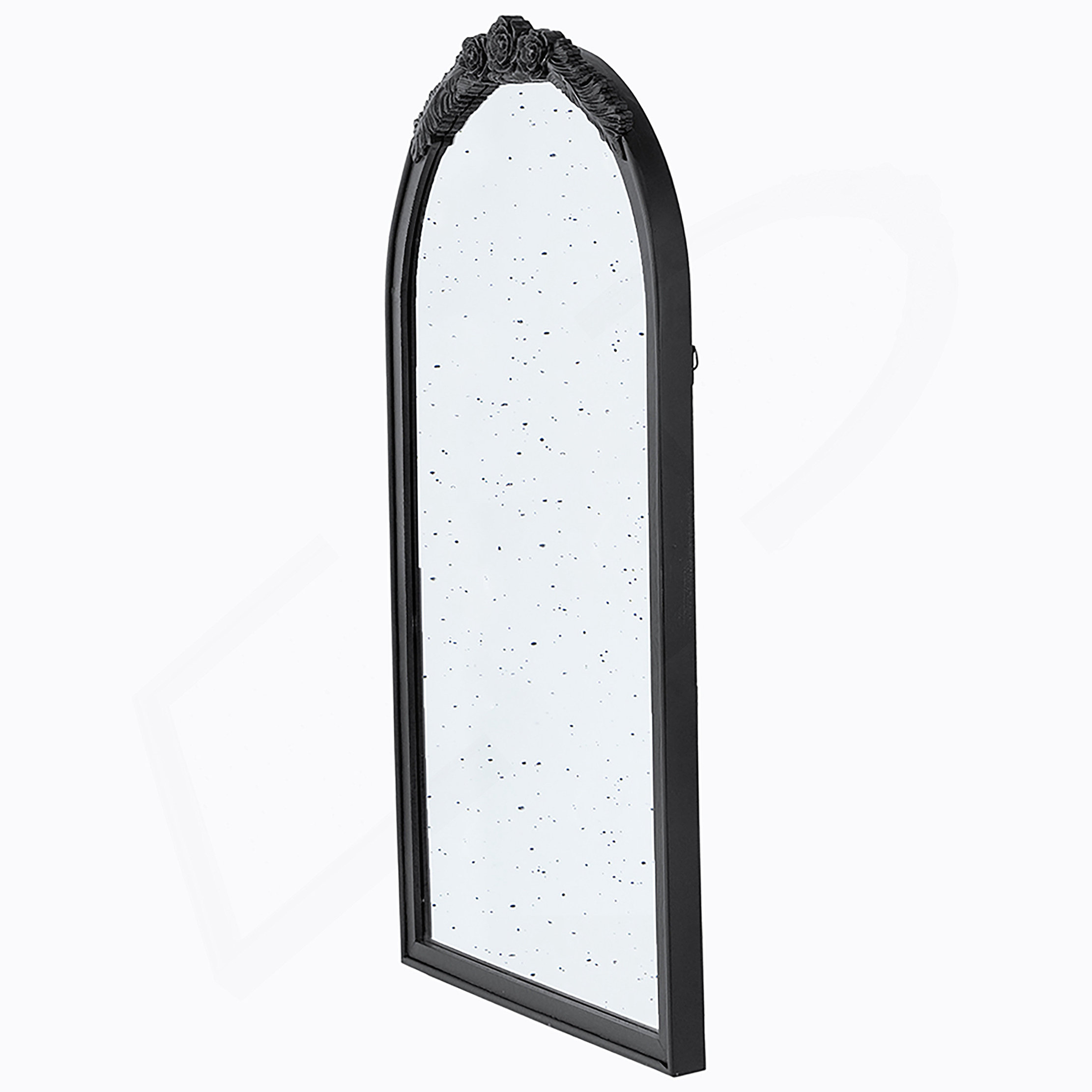Astoria Grand Manufactured Wood Frame Vertical Arch Mirror | Wayfair