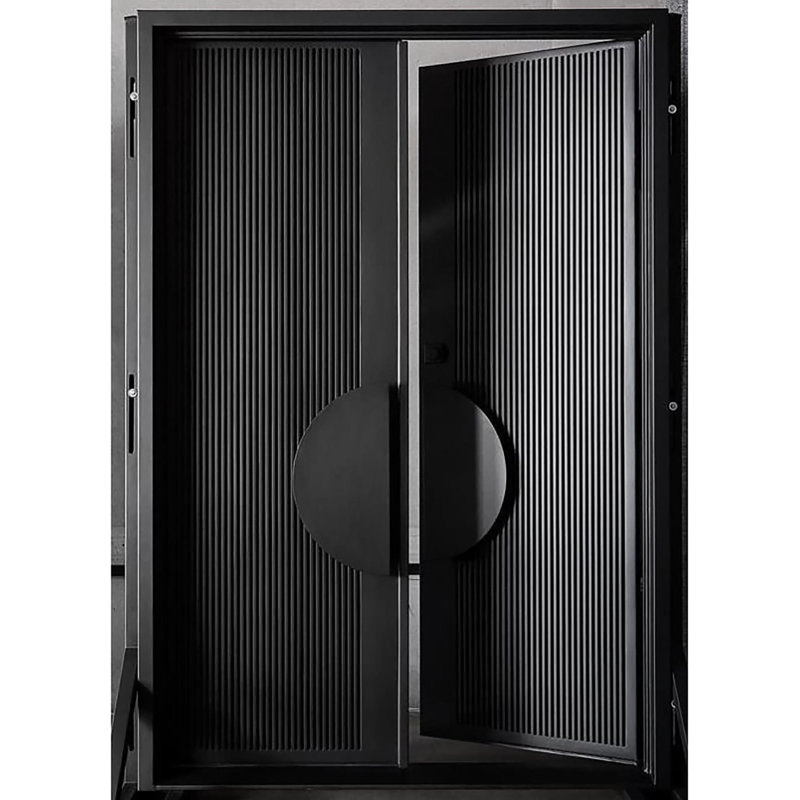 Custom Iron Door Pros Castor Double Iron Doors | Wayfair