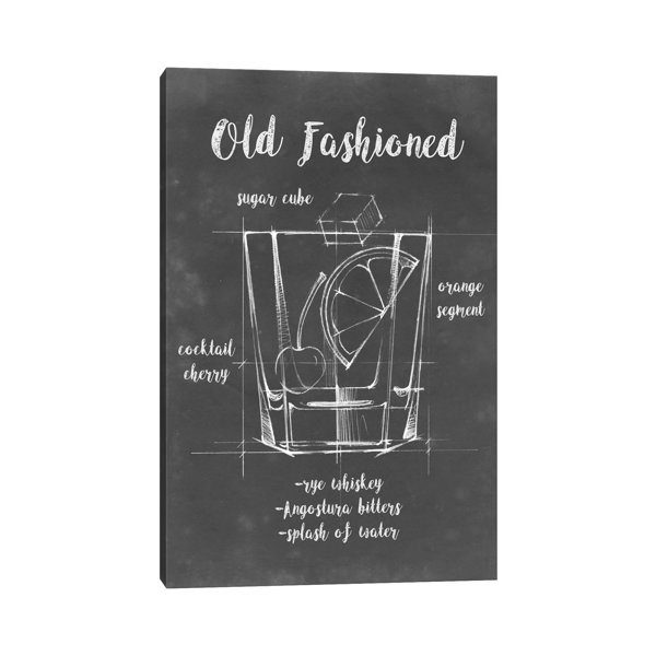 Happy Larry Mixology I by Ethan Harper - Wrapped Canvas Advertisement ...