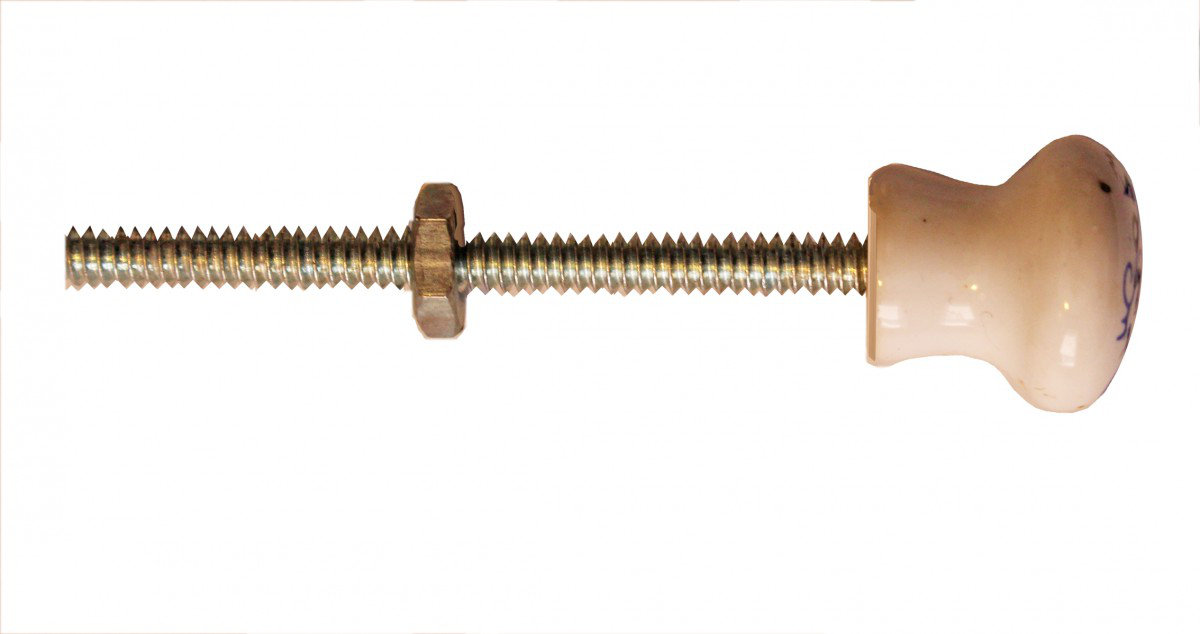 The Renovators Supply Inc. Round Cabinet Knob Porcelain Drawer Knob ...