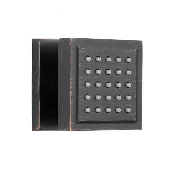 Juno Showers Juno Dark Oil Rubbed Bronze Body Massage Shower Jets ...