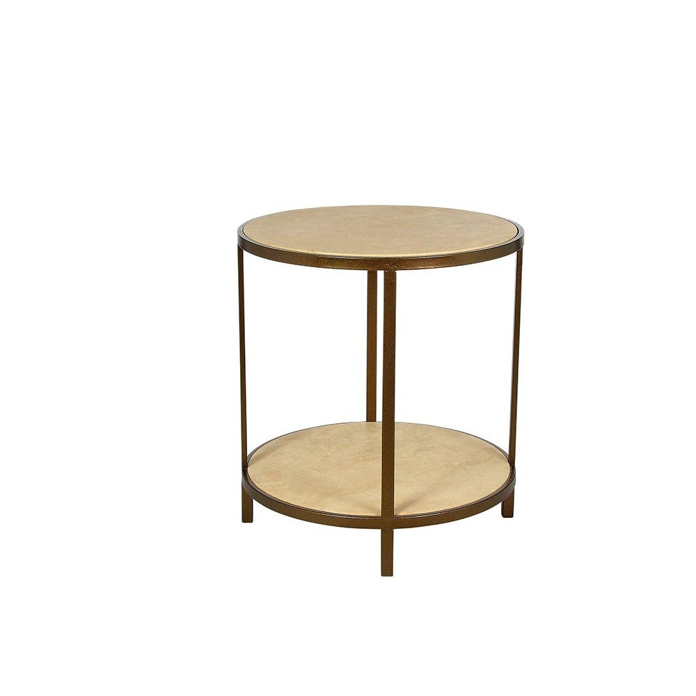 ellahome Metropolitan Stone Top End Table | Wayfair