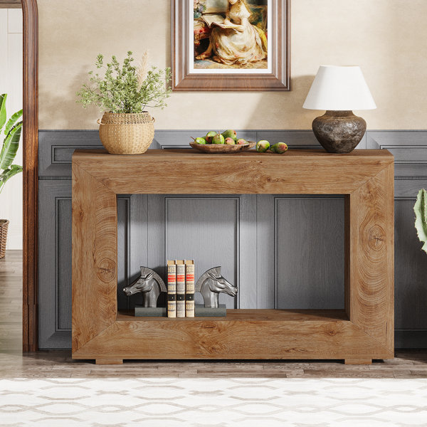 Natural Console Tables You'll Love | Wayfair