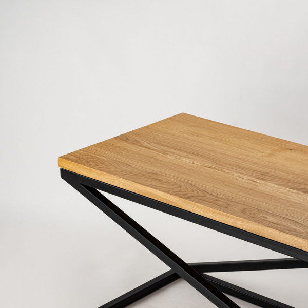 Williston Forge Bench Industrial Oak WOOD | Wayfair.ie