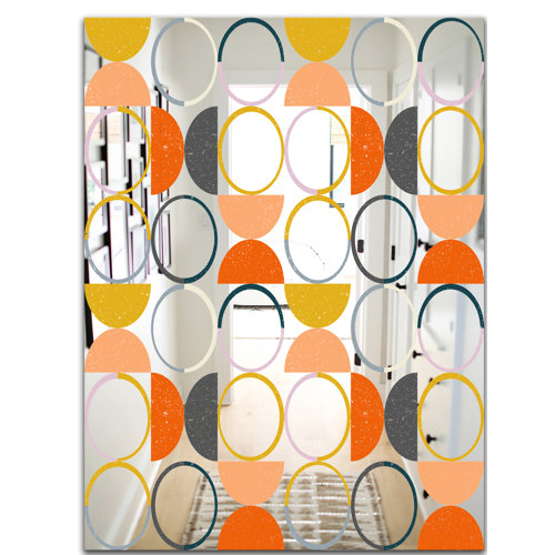 Orange Wall Mirrors You'll Love | Wayfair