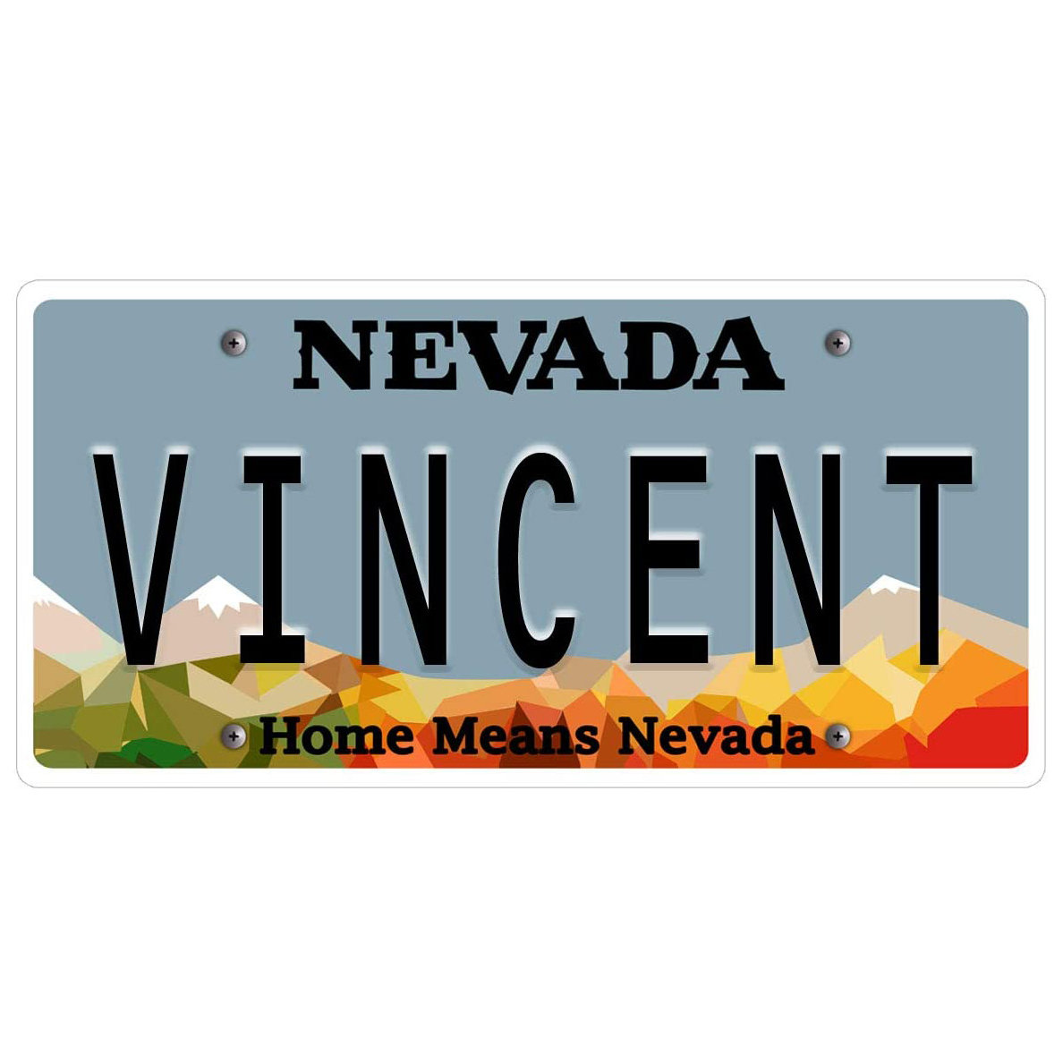 Trule Custom Nevada License Plate Wall Decal | Wayfair