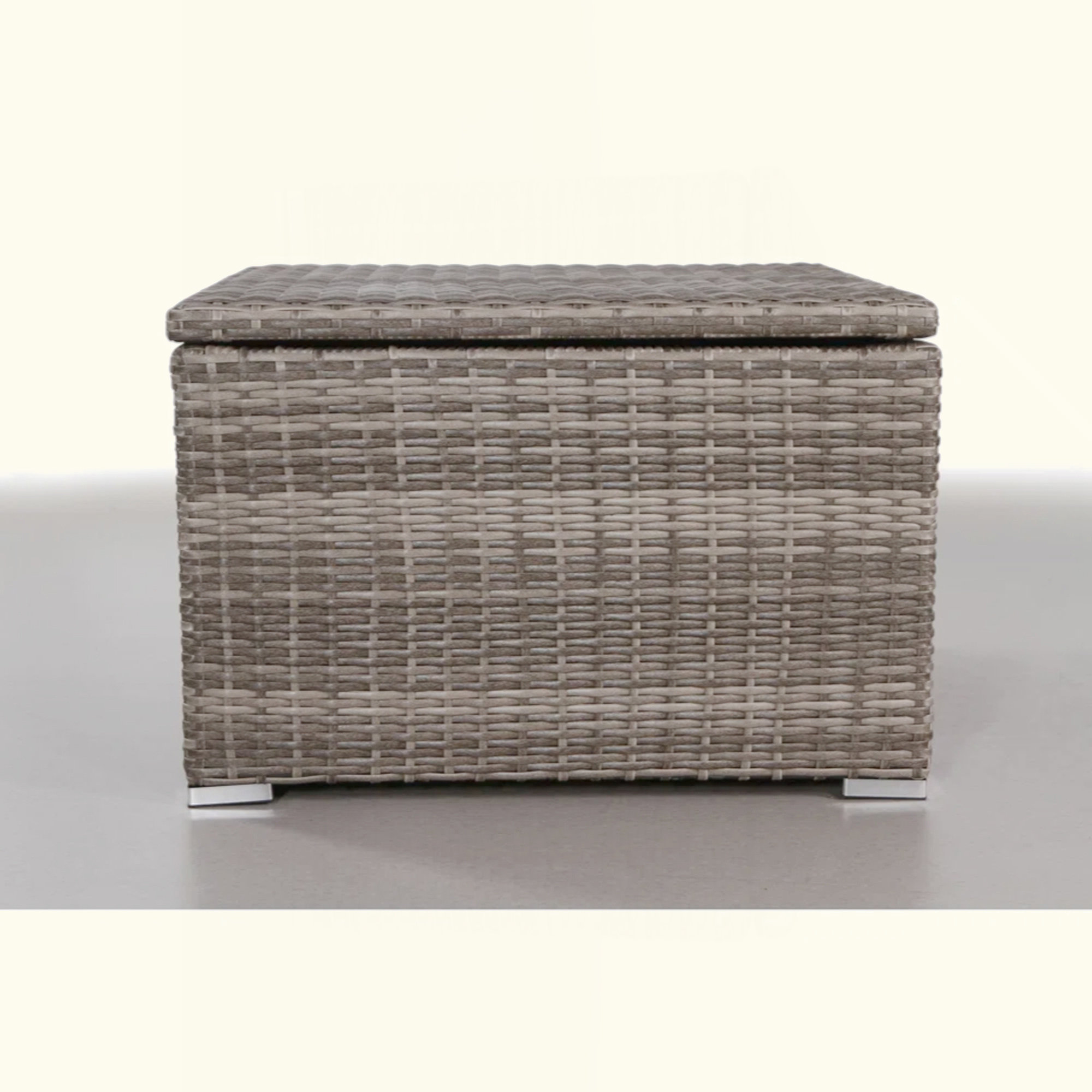 Hokku Designs Charming Fully Assembled Outdoor Storage Table For ...