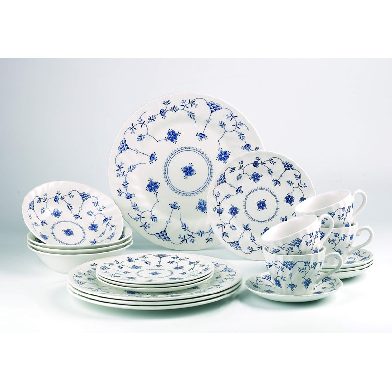 Churchill Brook Finlandia 12 Piece Dinnerware Set & Reviews | Wayfair
