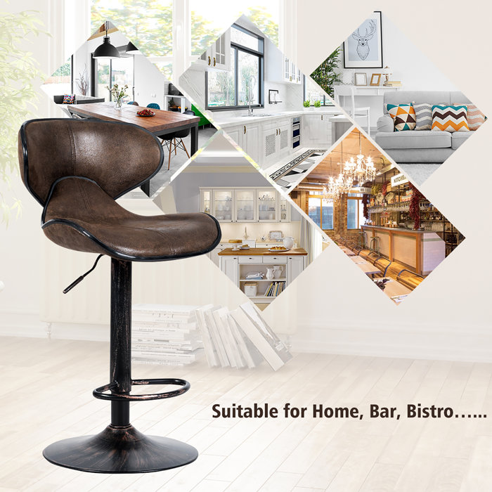 Williston Forge Worsley Swivel Stool | Wayfair