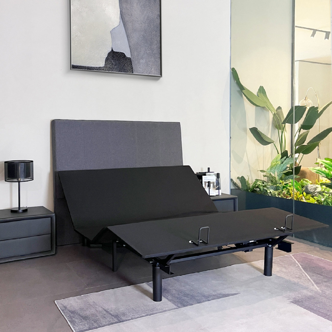 Wrought Studio™ J300 Adjustable Bed Base Frame - Head And Foot Incline ...